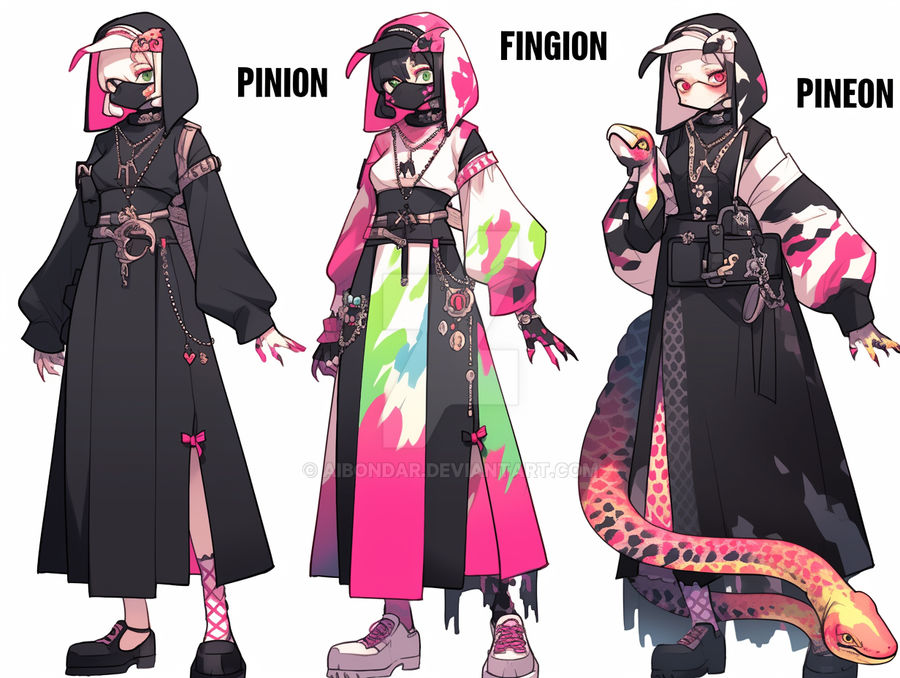 Adopt 4 Flamingo Pink Furry 210923 148 By Aibondar On Deviantart