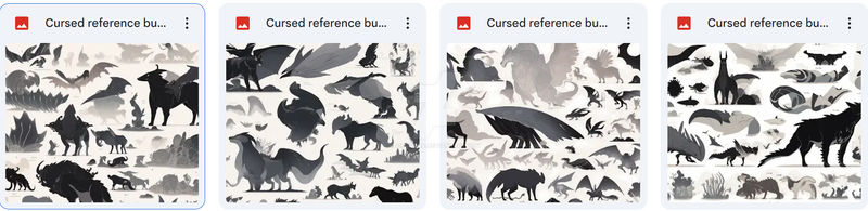 Cursed reference bulk 23.12.23 $6 for 4-6 by aibondar on DeviantArt Cursed reference bulk 23.12.23 $6 for 4-6 by aibondar on DeviantArt