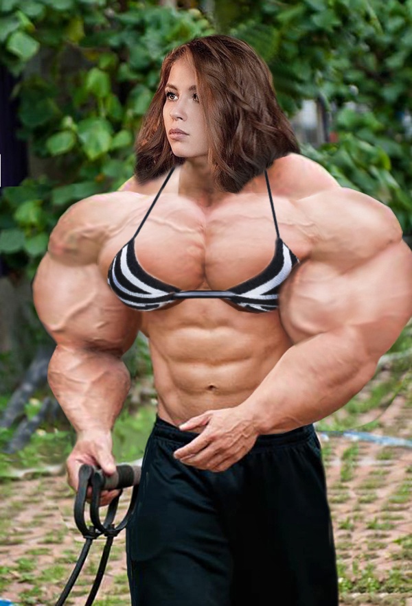 Gorgeous Muscular Girl By Hlol123 On Deviantart