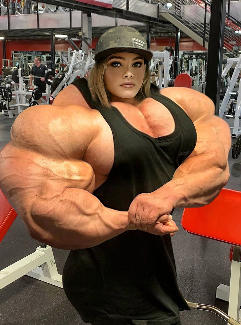 Gym Muscle Pose By Hlol123 On Deviantart