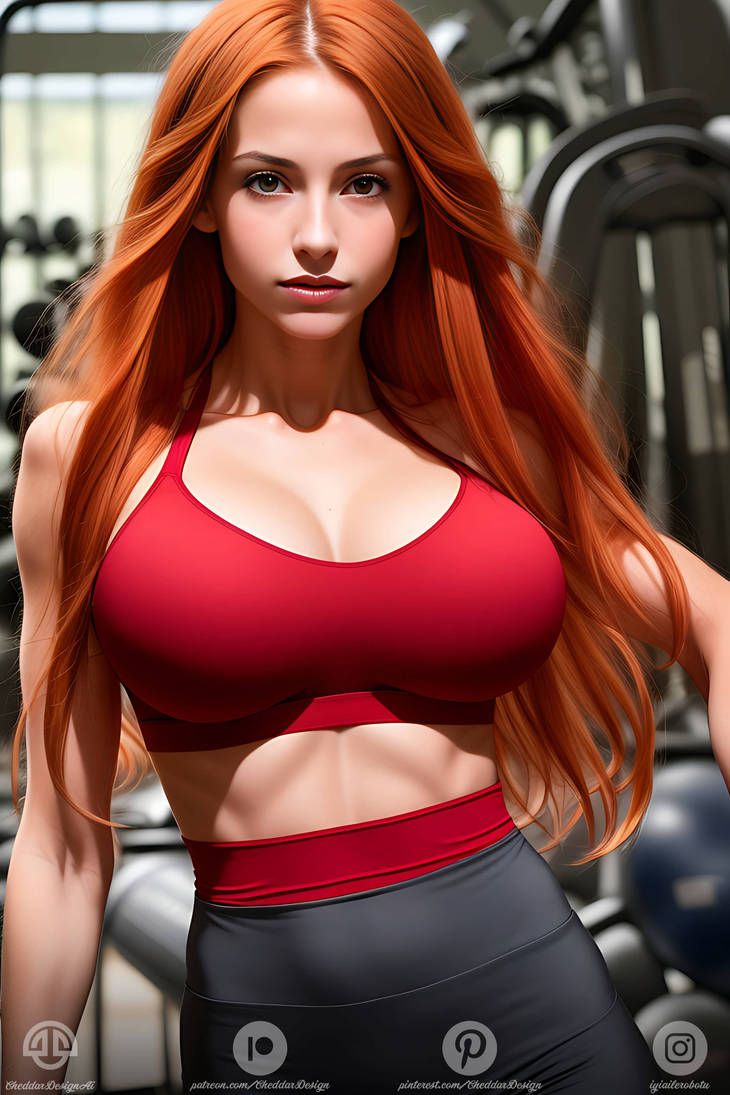 4k Hot Teens At The Gym 20 By Cheddardesignai On Deviantart