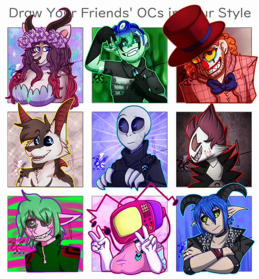 Draw Your Friends OC's in Your Style :Part1: by CheckyAlienHybrid on ... Draw Your Friends OC's in Your Style :Part1: by CheckyAlienHybrid on ...