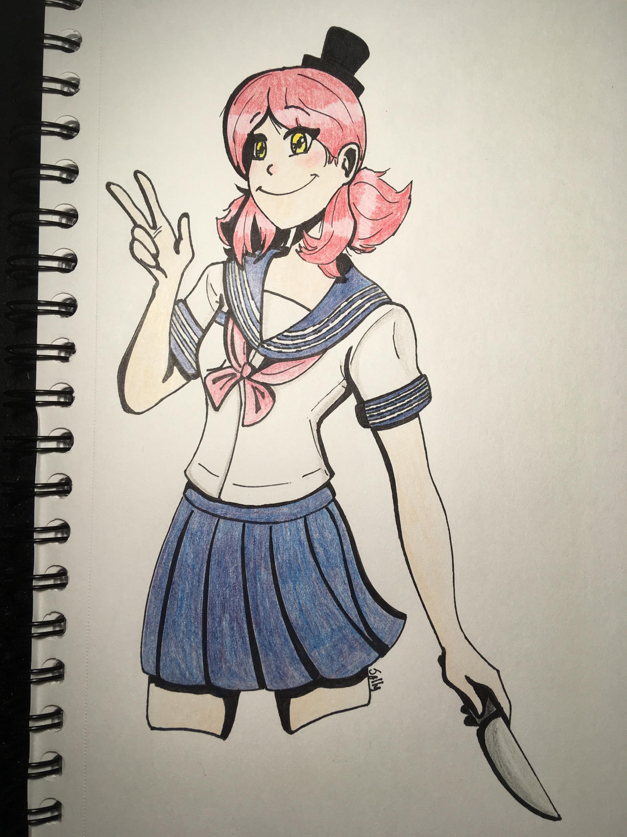Yandere Ally Fnaf Oc By Greenjelly 12 On Deviantart