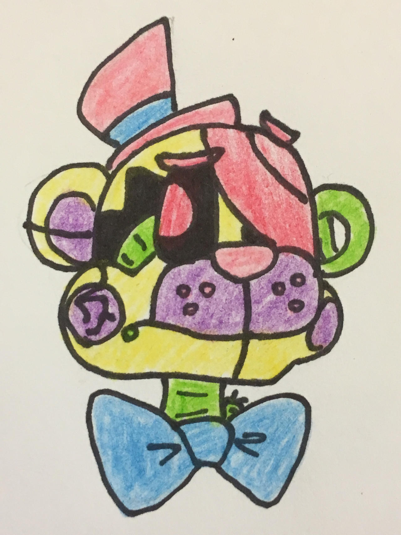 Black Light Benton Fnaf Oc By Greenjelly 12 On Deviantart