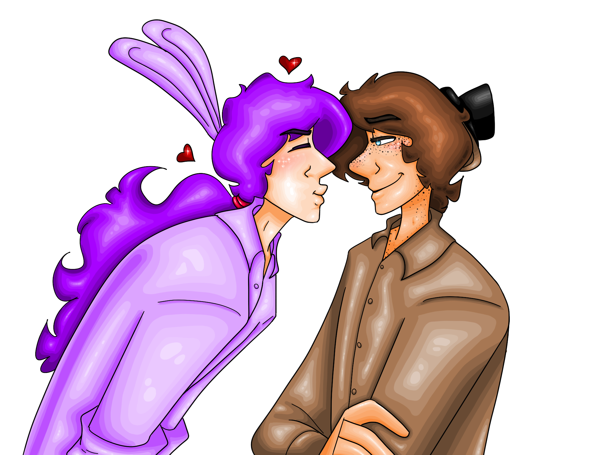 Give Him A Kiss Fred Fronnie Fanart By Greenjelly 12 On