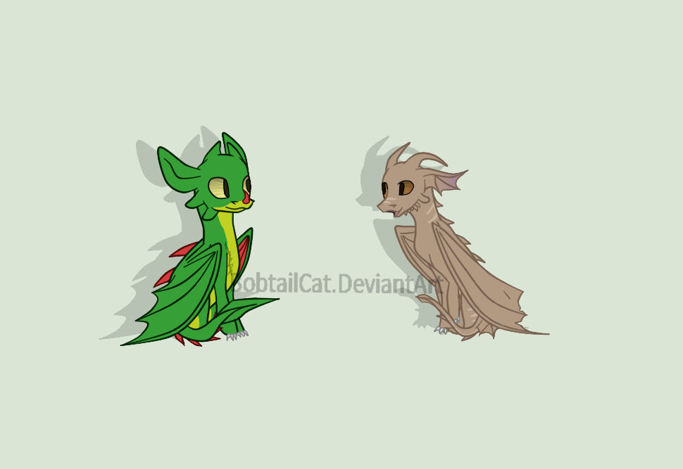 Httyd Toothless And Wodensfang By Bobtailcat On Deviantart