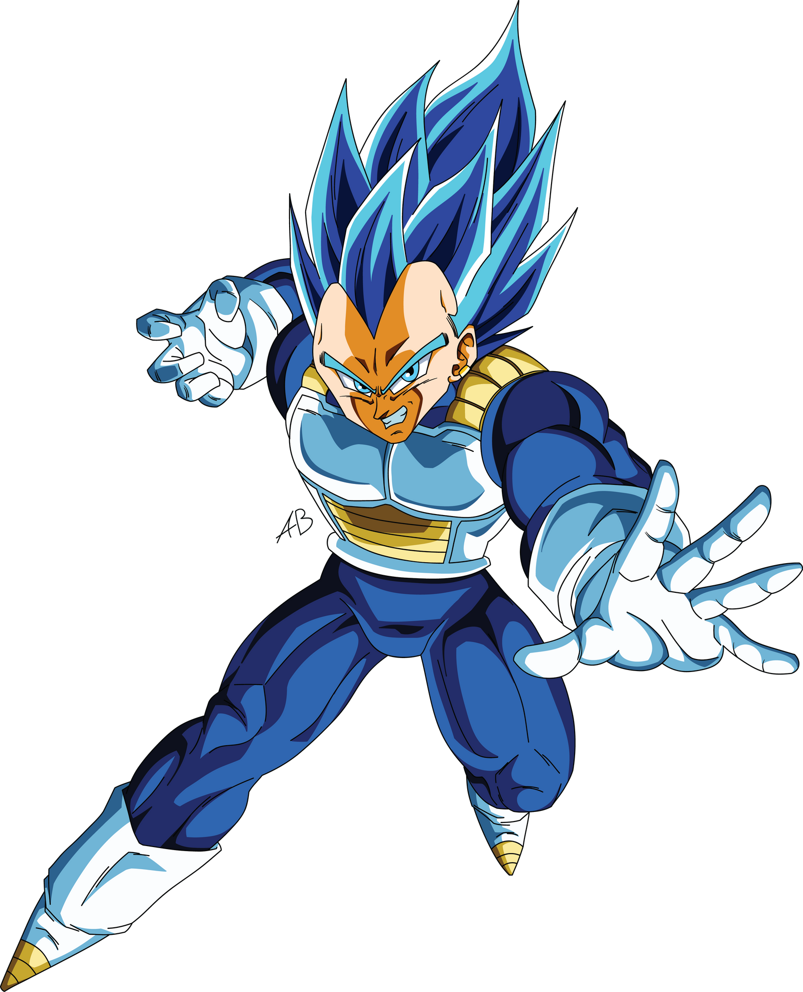 Vegeta Super Saiyan Blue Evo Hakai Edit By Dragonballaffinity On Deviantart
