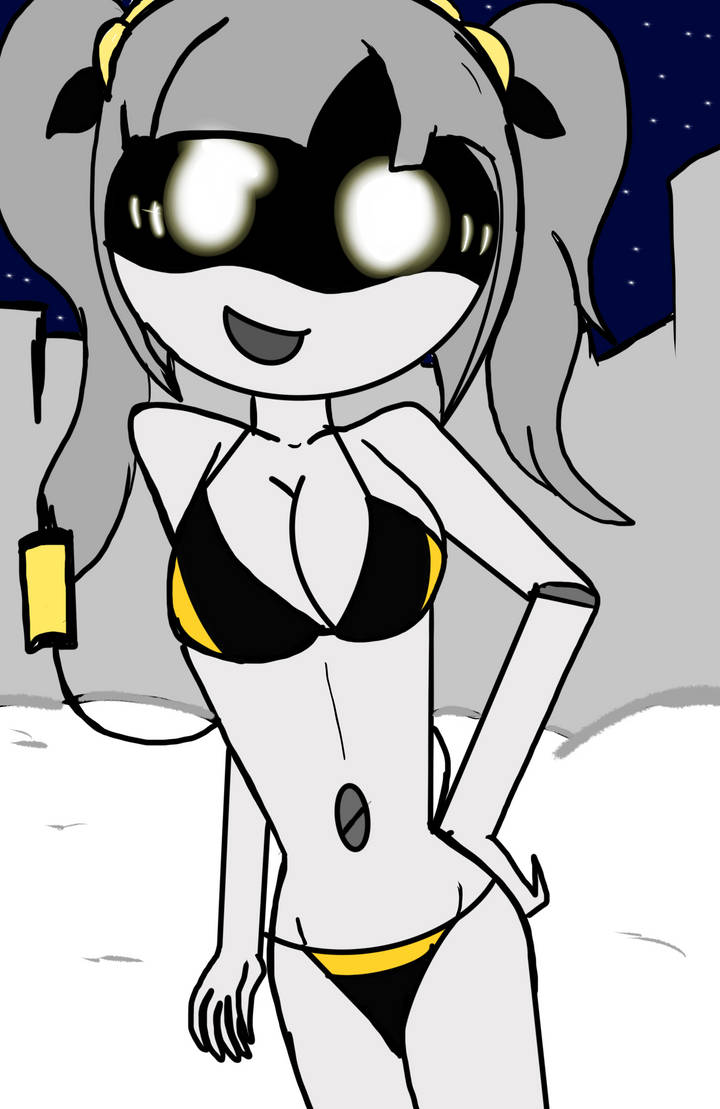 Murder Drone J Bikini By P250rhb2 On Deviantart