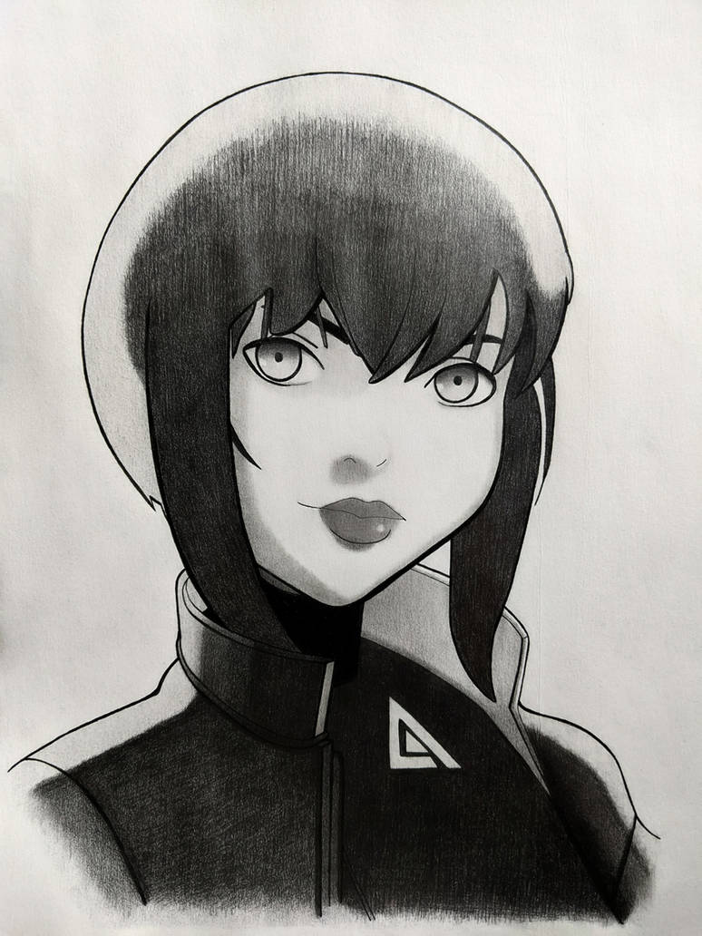 26 | Motoko Kusanagi Redraw by TechnoSpectre on DeviantArt 26 | Motoko Kusanagi Redraw by TechnoSpectre on DeviantArt