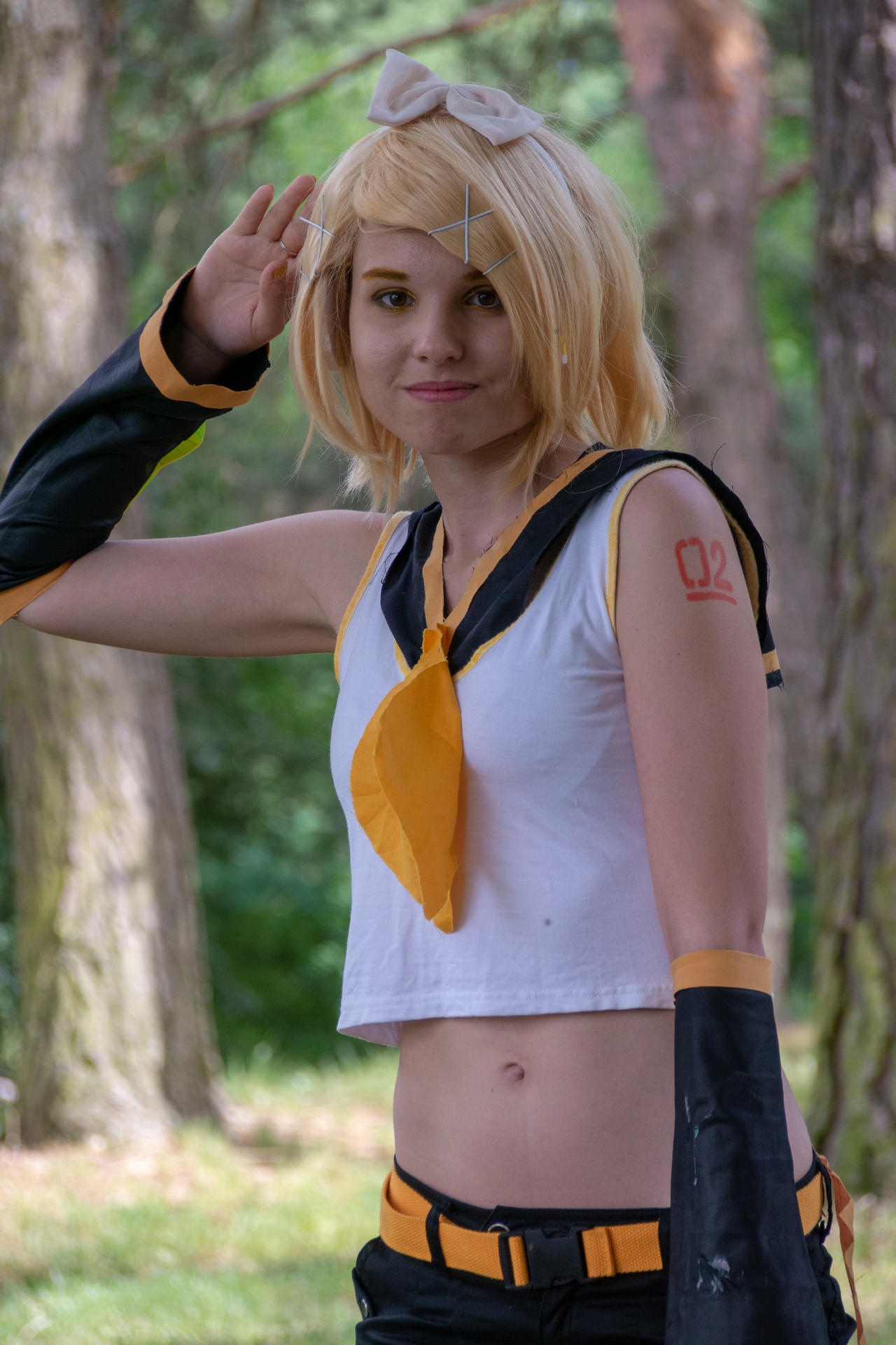 Kagamine Rin Cosplay By Rinkagaminecz On Deviantart