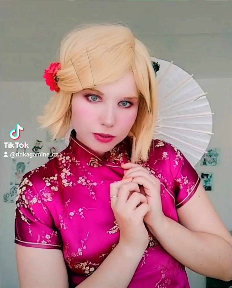 Rin Kagamine Geisha By Rinkagaminecz On Deviantart