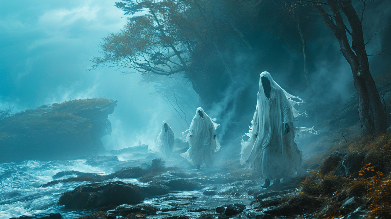 TeeJay ghostly figures emerge from the whirlpool o by cTeeJay on DeviantArt TeeJay ghostly figures emerge from the whirlpool o by cTeeJay on DeviantArt