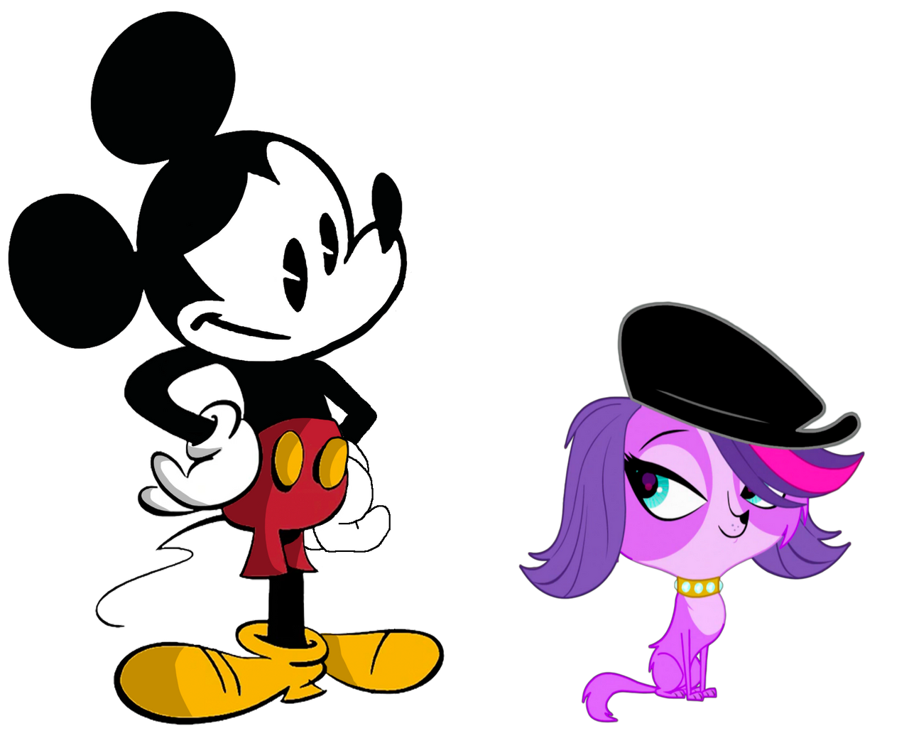 Mickey Mouse Shorts And Zoe Trent Lps By Soniciscool2023 On Deviantart