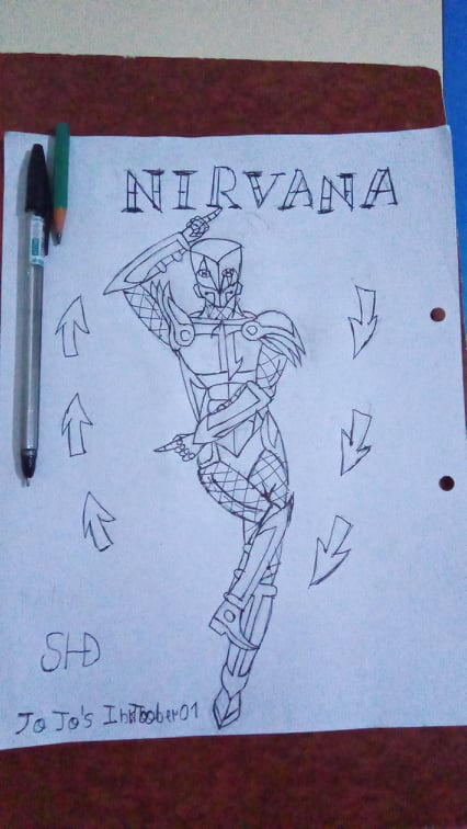 JoJo's Inktober 01 - Nirvana by Hunter-Death1 on DeviantArt JoJo's Inktober 01 - Nirvana by Hunter-Death1 on DeviantArt
