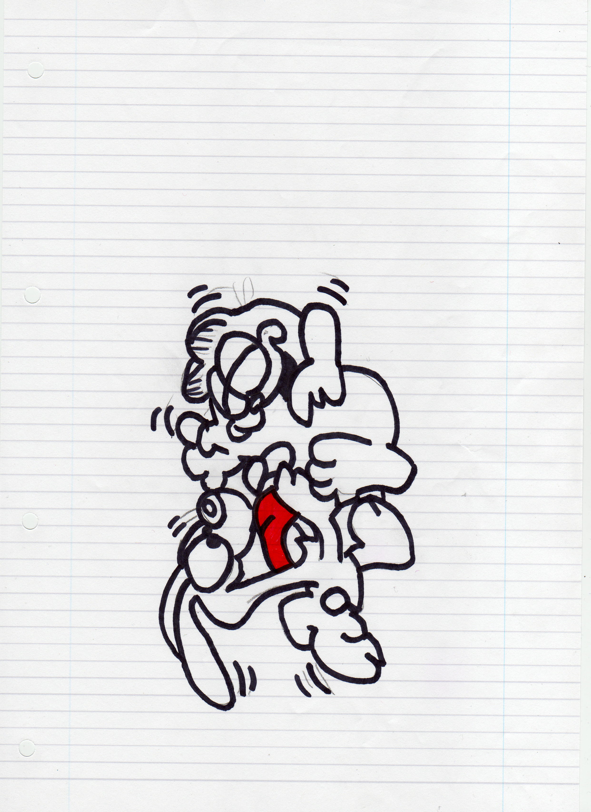 Odie and Garfield by real-life-sucks on DeviantArt