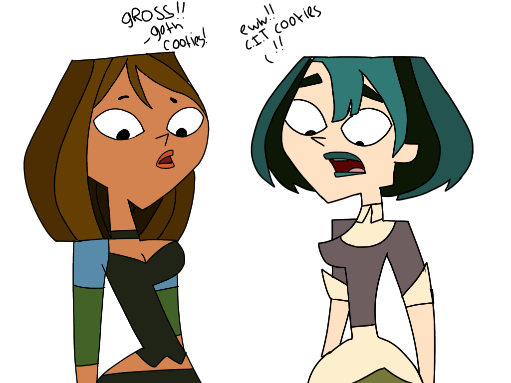 Total Drama Outfit Swap Gwen And Courtney By Hellohelloeee On Deviantart