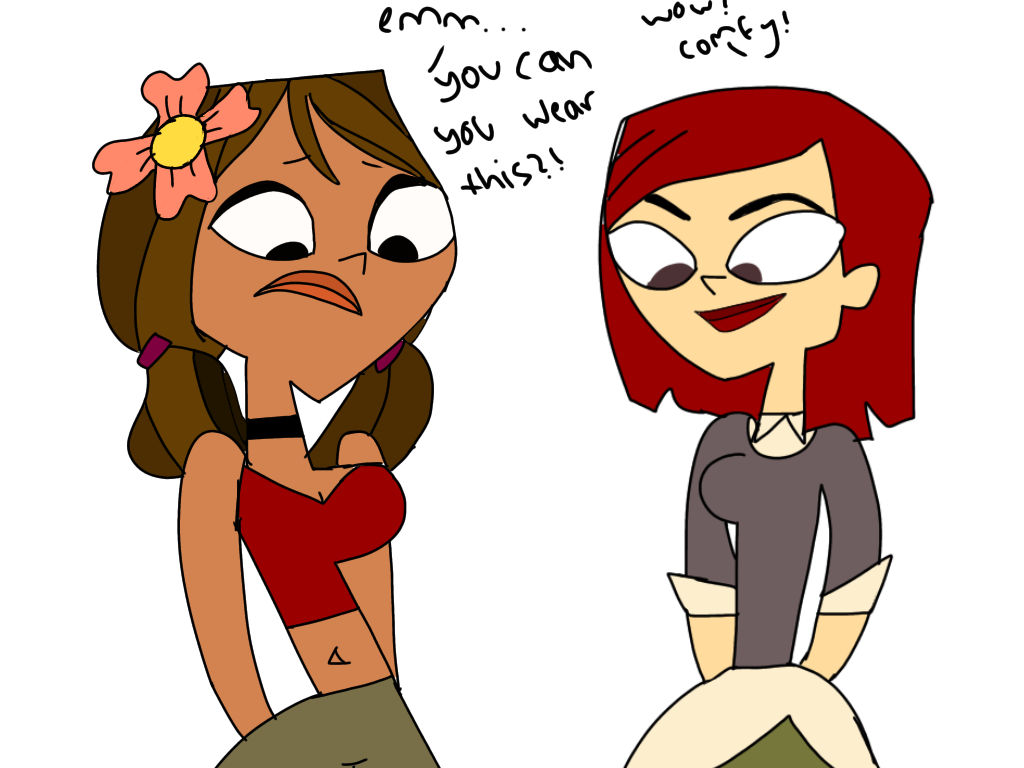 Total Drama Outfit Swap Courtney And Zoey By Hellohelloeee On