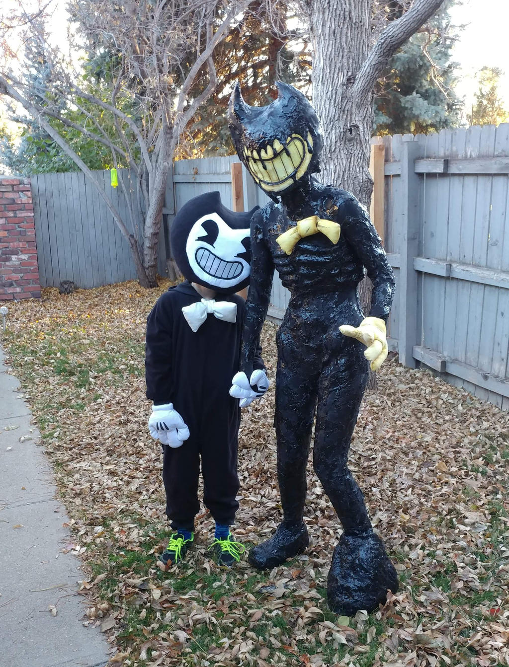Happy Halloween From Inky And Bendy By CATZMONEY On DeviantArt happy-halloween-from-inky-and-bendy-by-catzmoney-on-deviantart