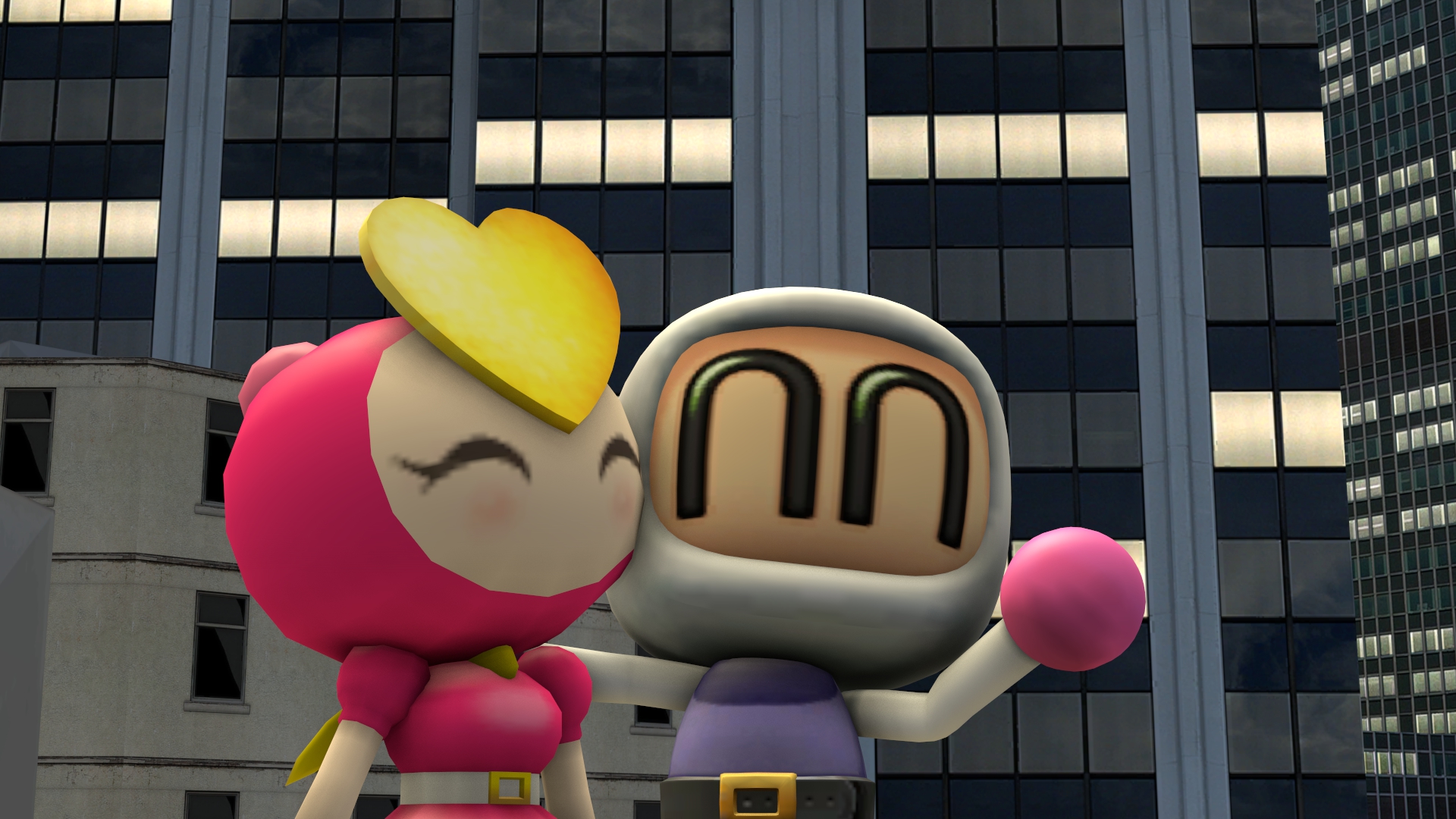 Bomberman Shows Pretty Bomber The City By Kongzillarex619 On Deviantart