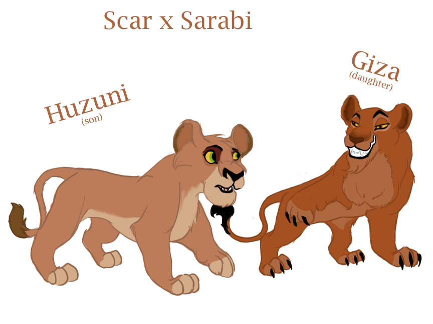 Scar X Sarabi Cublings Ce By Talesof Adnari On Deviantart
