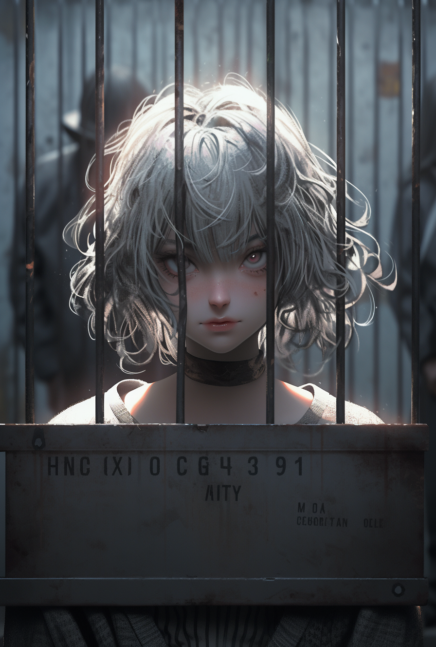 The Girl Behind Bars By Lulo0o On Deviantart