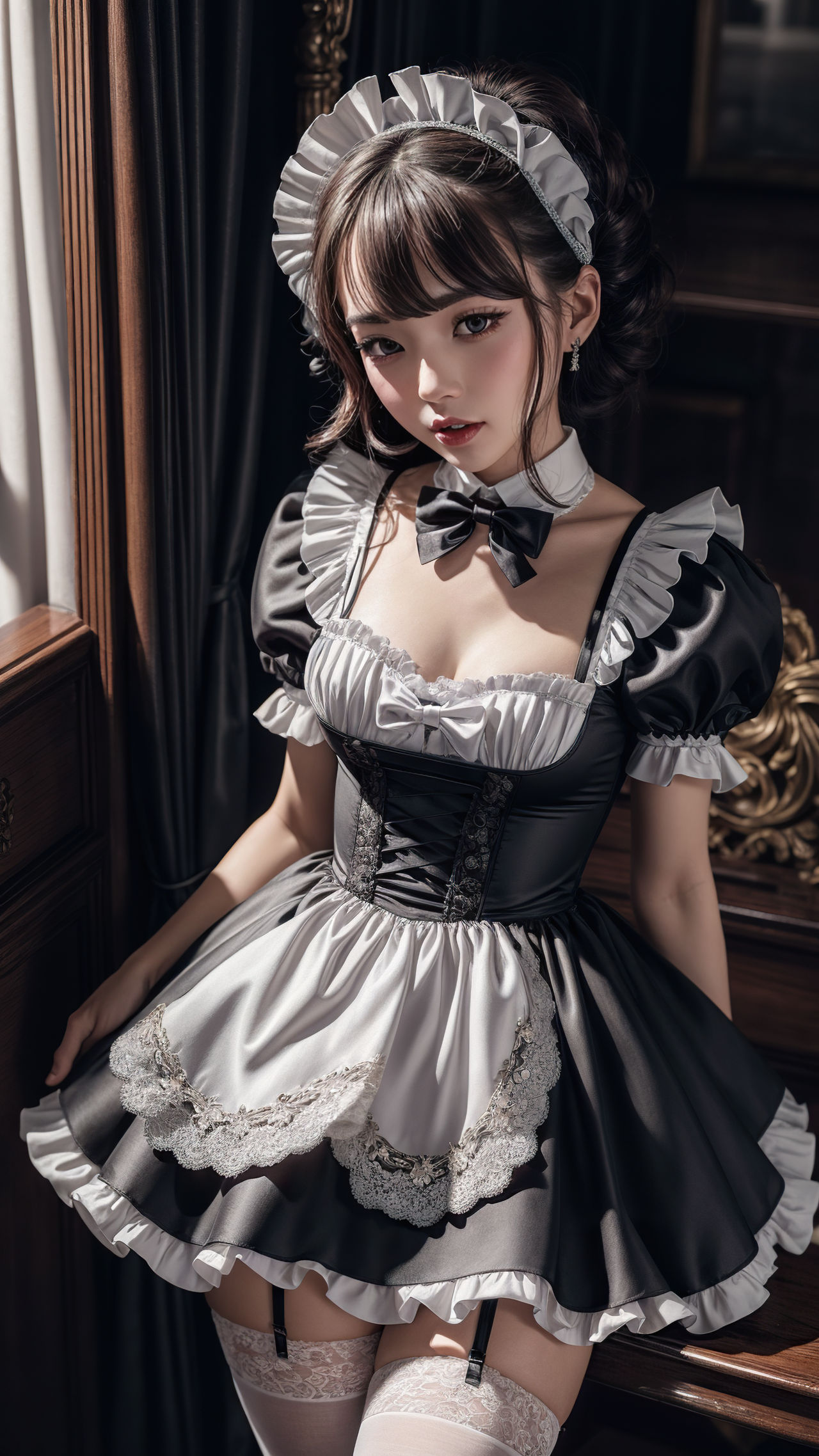 Housemaid Brunette 3 By Pixeldotartist On Deviantart