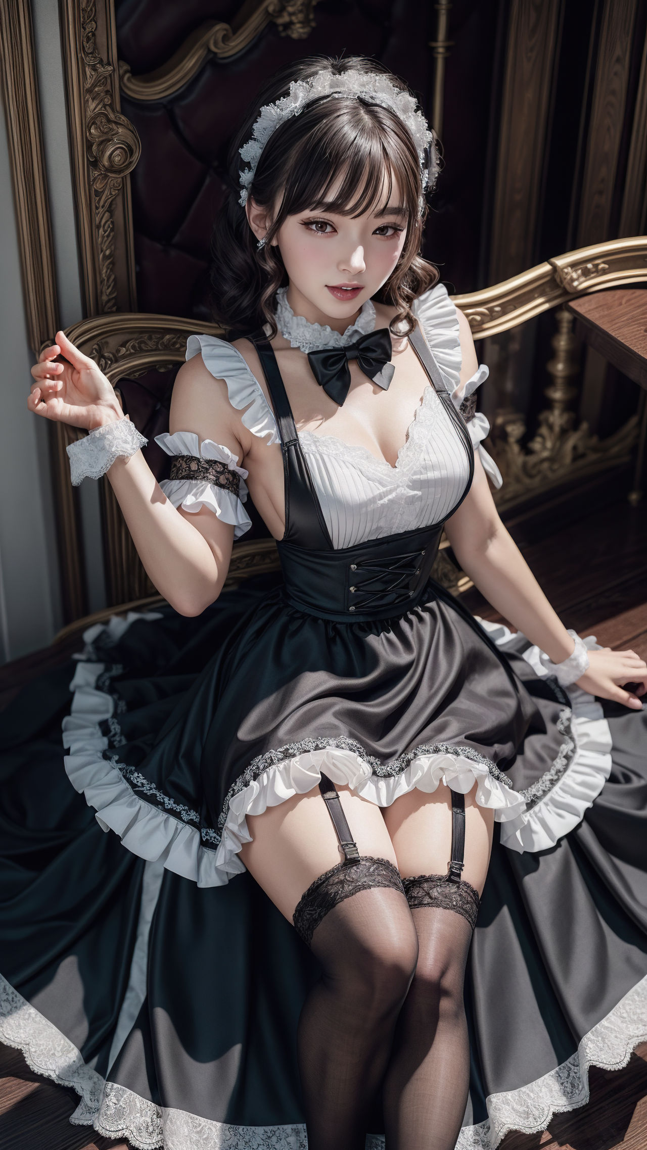 Housemaid Brunette 4 By Pixeldotartist On Deviantart