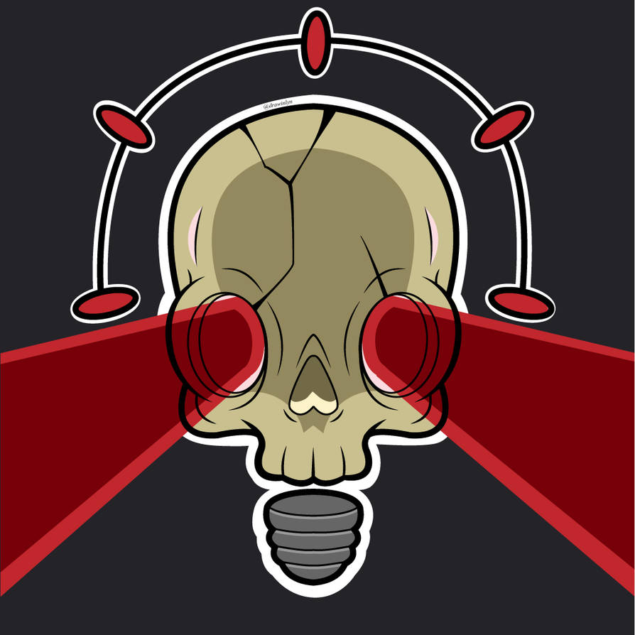 Skull Lamp By Drawinlyn On Deviantart