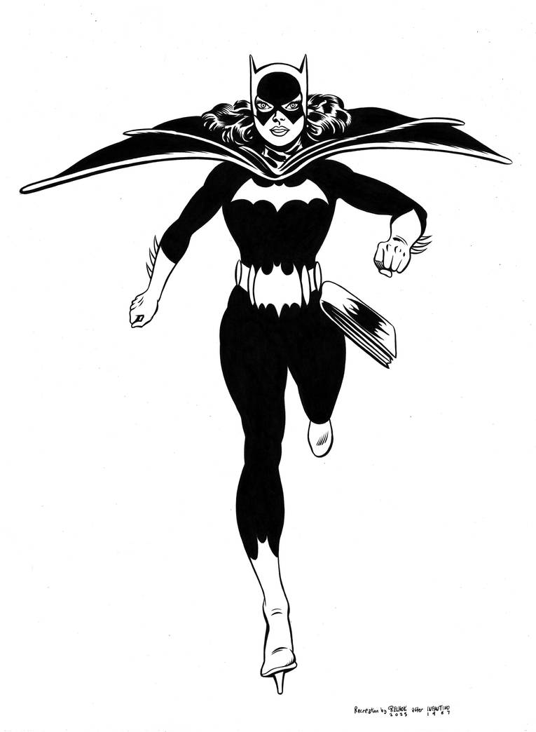 Batgirl pinup recreation by dalgoda7 on DeviantArt Batgirl pinup recreation by dalgoda7 on DeviantArt