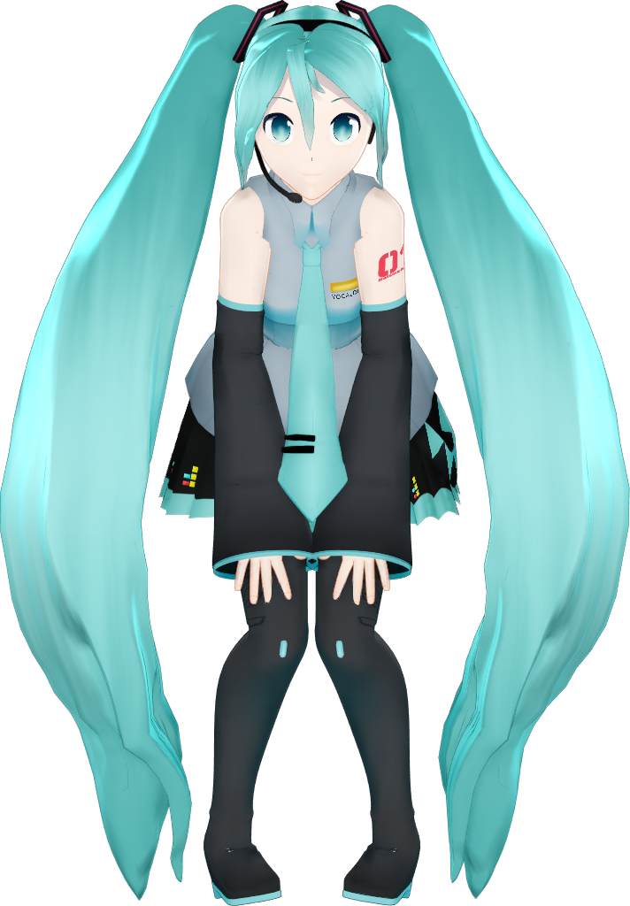 Mmd Hatsune Miku V01 Wip2 By Cylops2000 On Deviantart