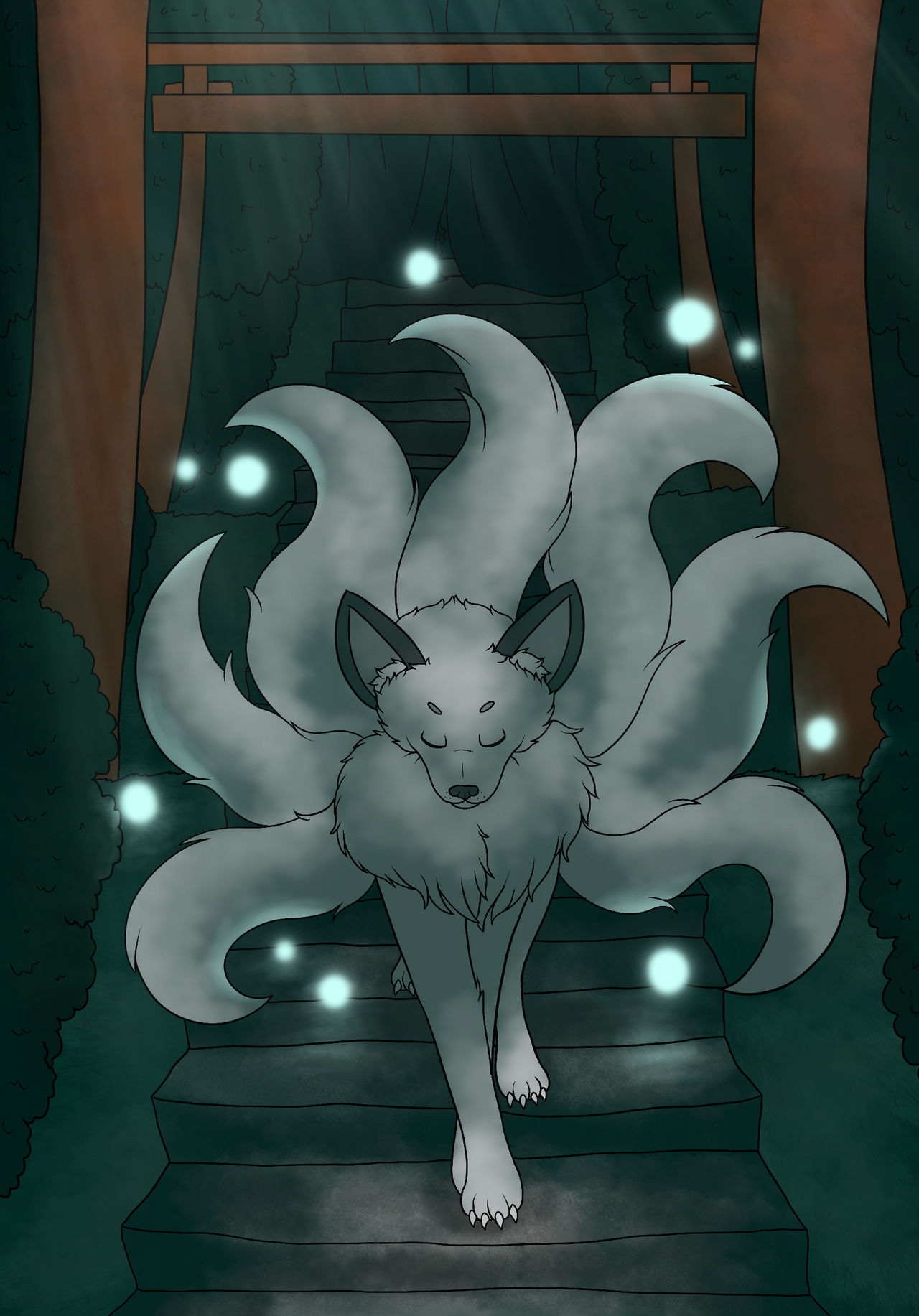 Yokai For October Day 2 Byakko By Shinysmeargle On Deviantart
