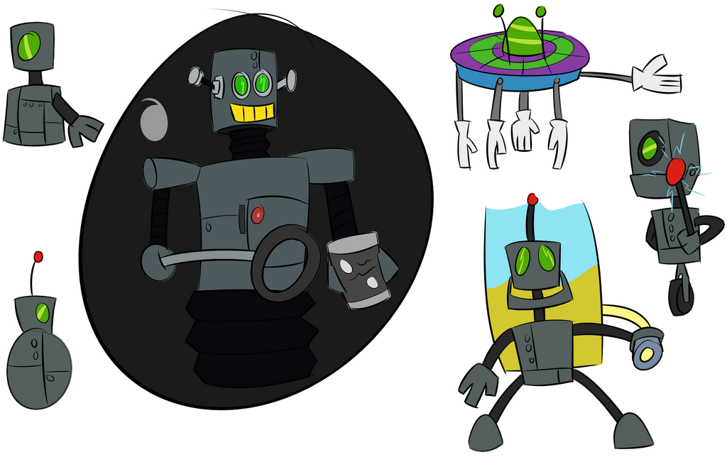 Battle For Bikini Bottom Robots By Percyfan94 On Deviantart