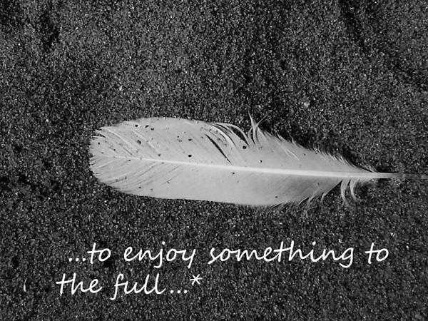 to enjoy something to the full by agnese on DeviantArt