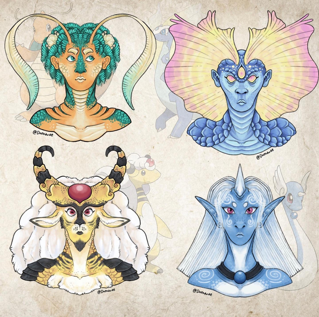Pokemon Monster Girls Part 2 By Daeodude On Deviantart