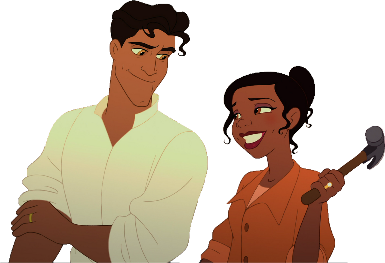 Tiana And Naveen Vector Png 5 By Davidgracian On Deviantart