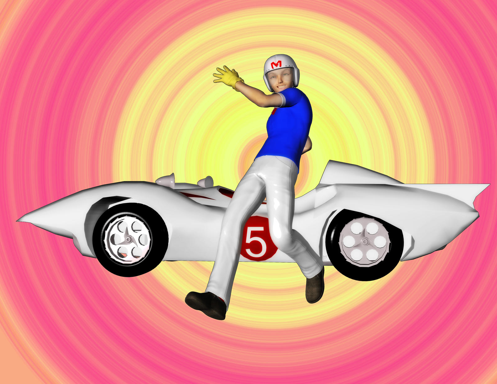 Go Speed Racer By Madmanmike On Deviantart