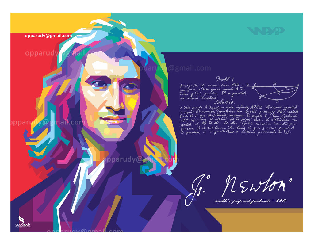 Isaac Newton Wpap Hd By Opparudy On Deviantart