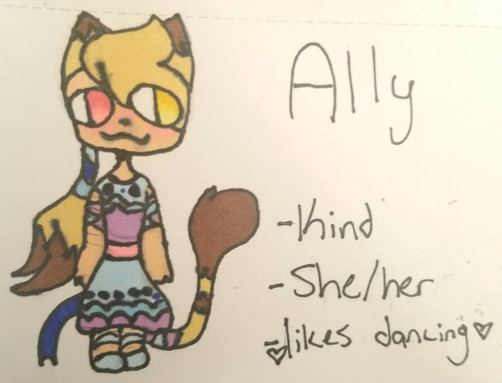 Ally Ref sheet by Kdog3000 on DeviantArt Ally Ref sheet by Kdog3000 on DeviantArt