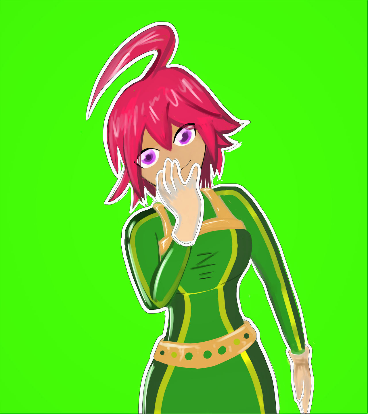 Uruka Haciendo Cosplay De Tsuyu By Alda Crea On Deviantart