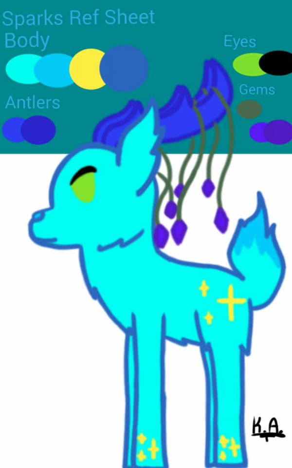 Sparks Ref Sheet By Kayleea On Deviantart