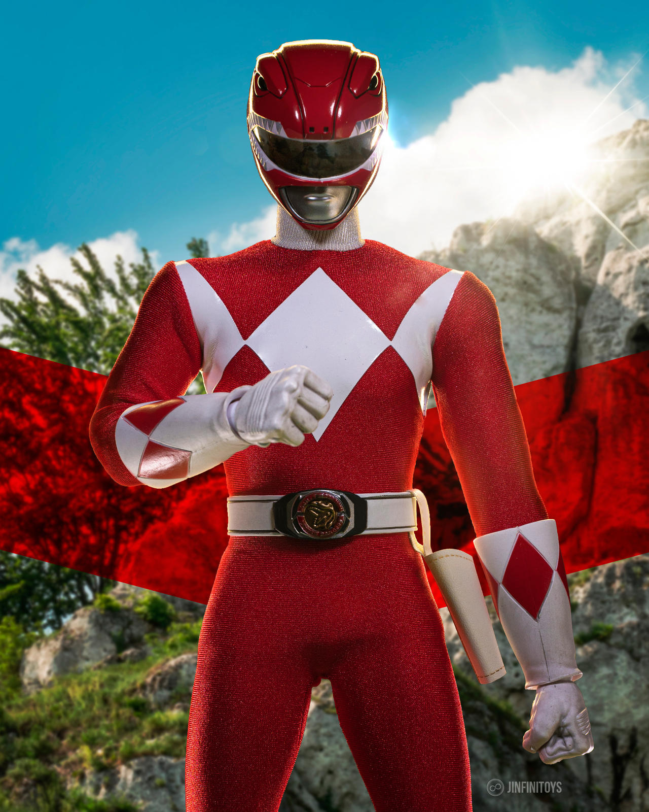 Mmpr Red Ranger By Metalliex Xyz On Deviantart