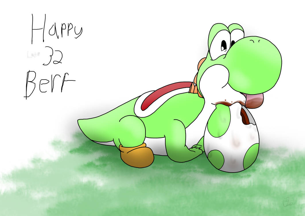 Celebrating Yoshis Late 32nd Birthday By Modeerfwon On Deviantart