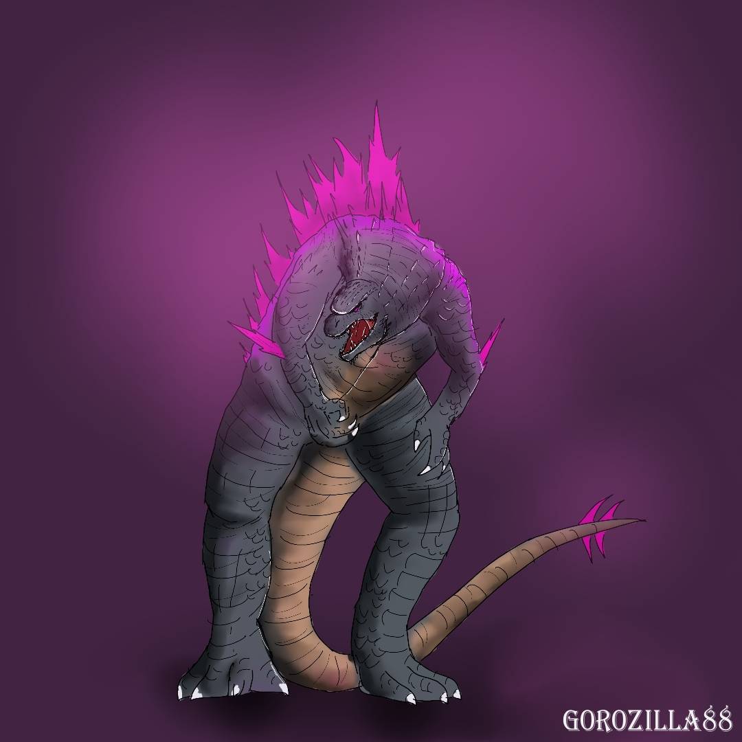 Evolved Godzilla By Gorozilla88 On Deviantart