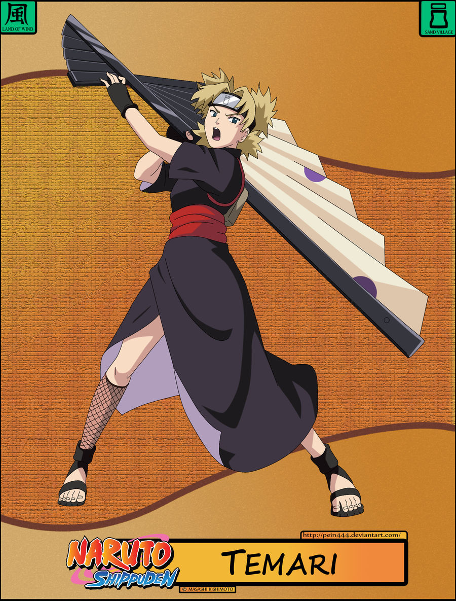 Temari By Pein444 On Deviantart