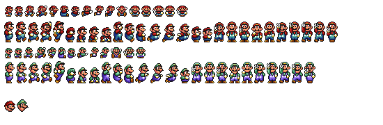 SMAS SMB1 Mario Bros Beta Sprites With Palettes by Zhuguli232 on DeviantArt SMAS SMB1 Mario Bros Beta Sprites With Palettes by Zhuguli232 on DeviantArt