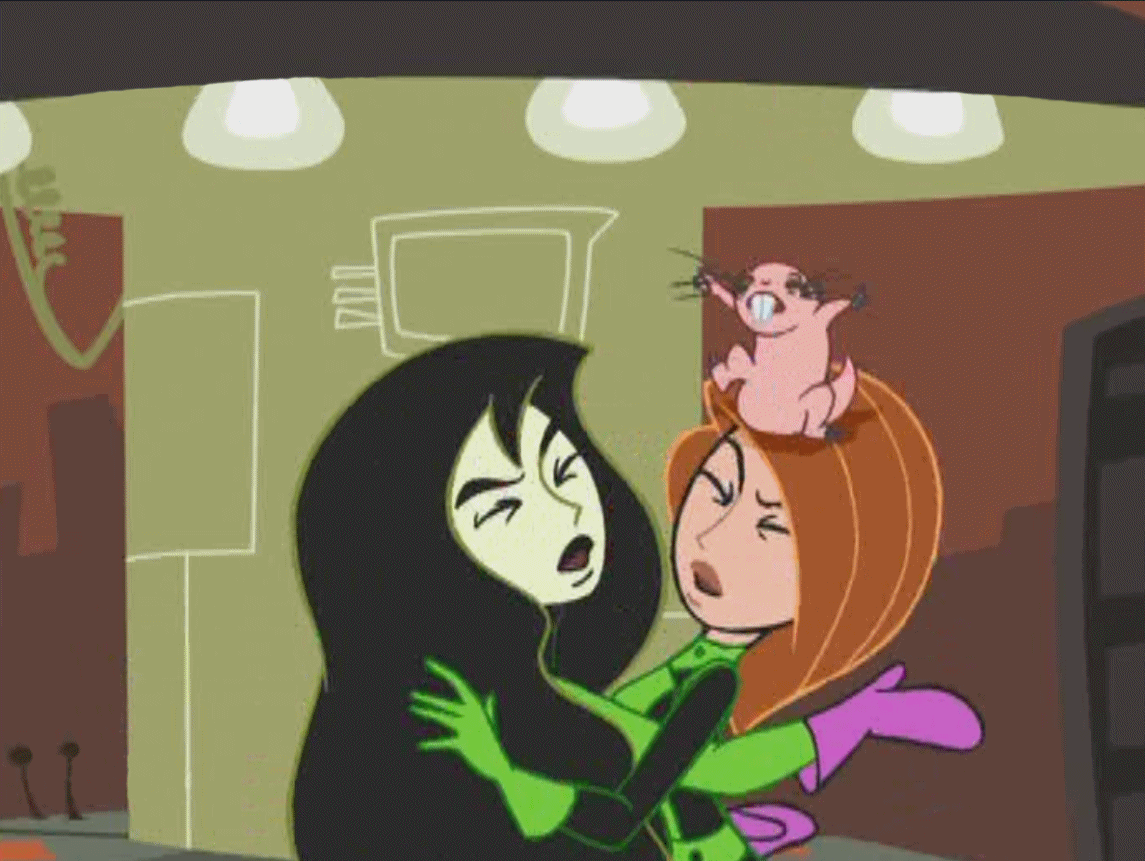 Kim And Shego Kiss
