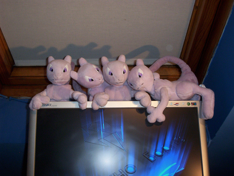 Mewtwo Plushies by Path-e-tech-graphics on DeviantArt