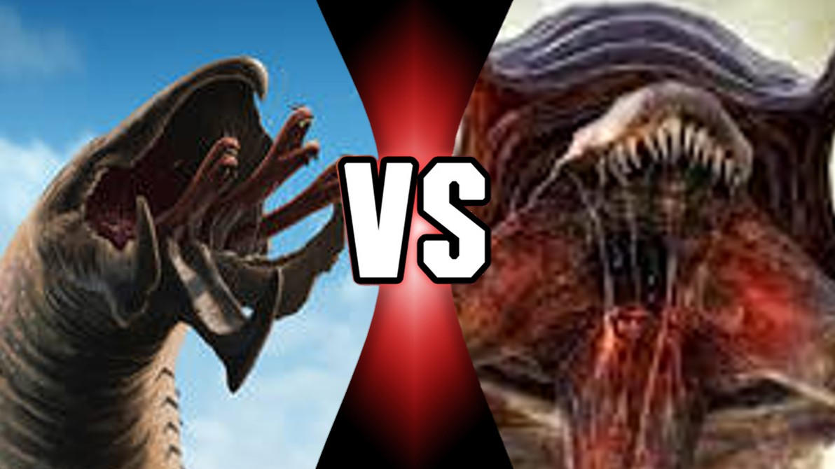 Graboid vs Mongolian death worm by losttapes00 on DeviantArt Graboid vs Mongolian death worm by losttapes00 on DeviantArt