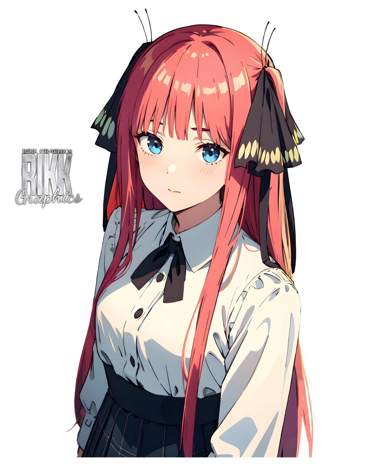 Nakano Nino Render By Rikksenpaigfx On Deviantart