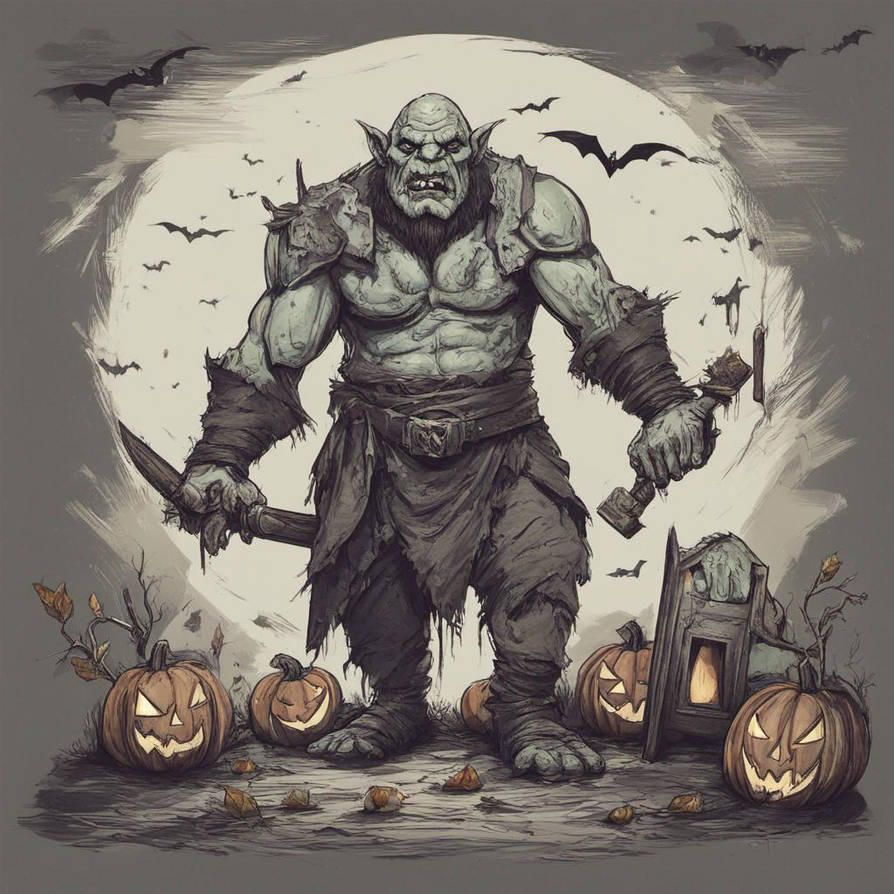 Drawtober Part 3 Orc By Warrior31992 On Deviantart